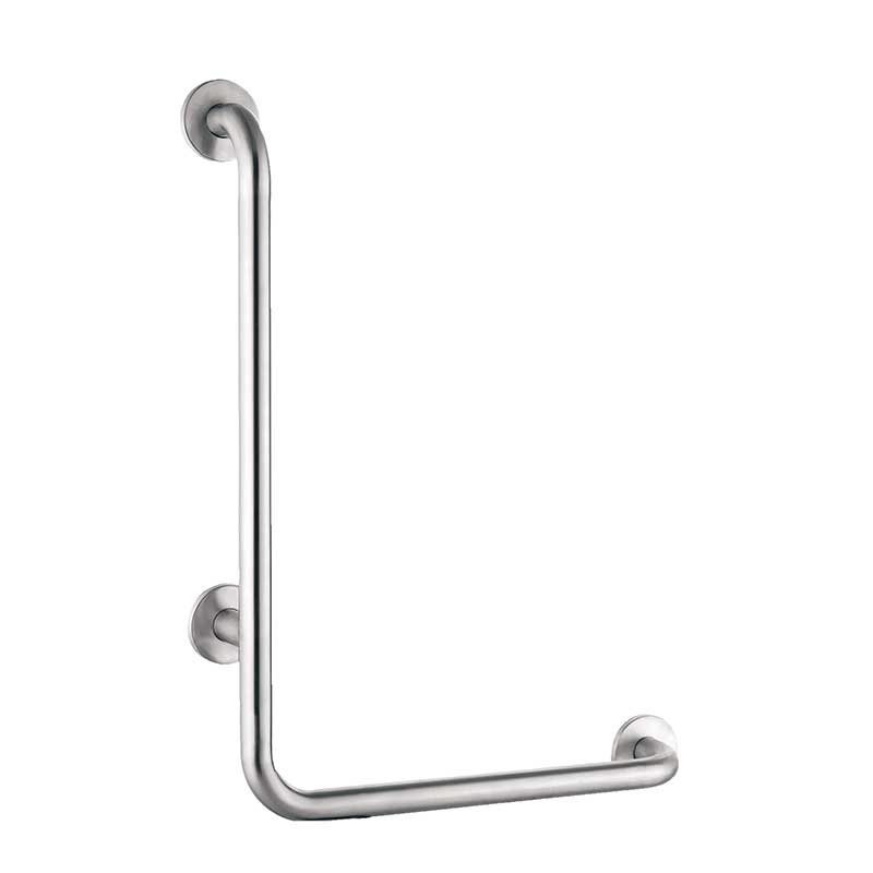 90º Angle Grab Bar In Public Washroom & Bathroom For Sale