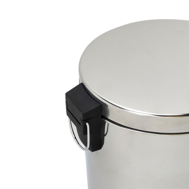 Stainless Steel Garbage Circular Bin In Public Washroom & Bathroom For Sale